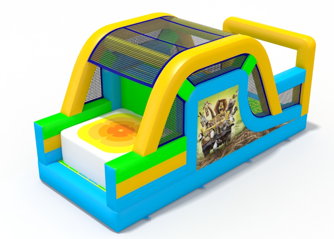 Ninja Warrior Jungle - Plus2Fun - Structure et Jeux Gonflable en Normandie